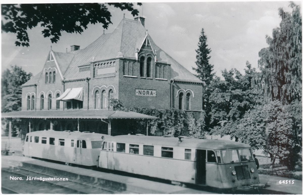 Nora Nora stad - Järnvägsmuseet / DigitaltMuseum