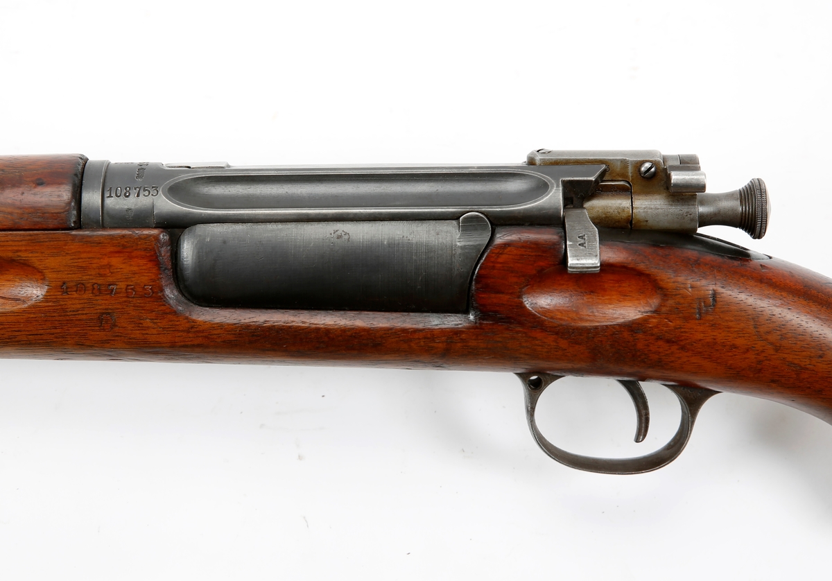 Norsk Krag Jørgensen M/1894 rifle - Anno Trysil Engerdal museum ...