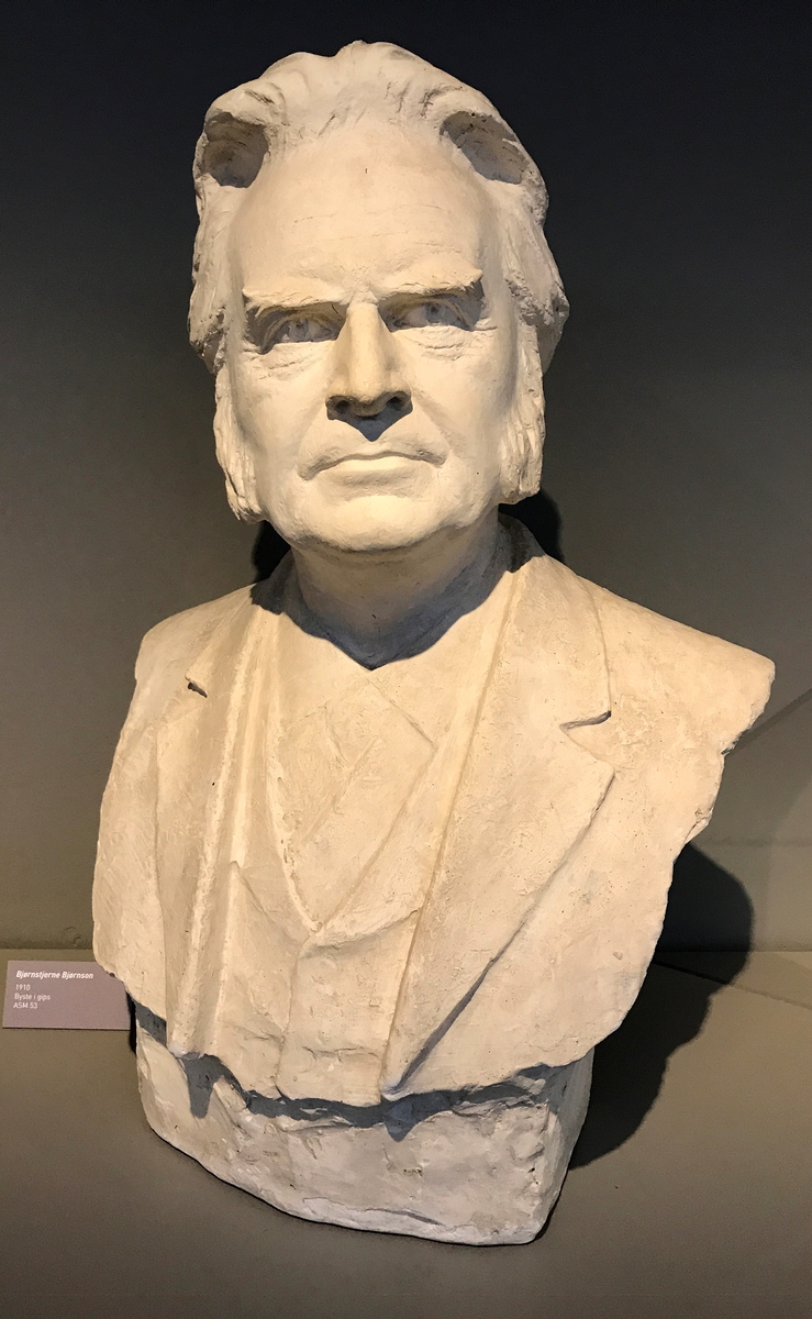 Bjørnstjerne Bjørnson (1832-1910) [Byste] - SFKM - Sogn og Fjordane ...