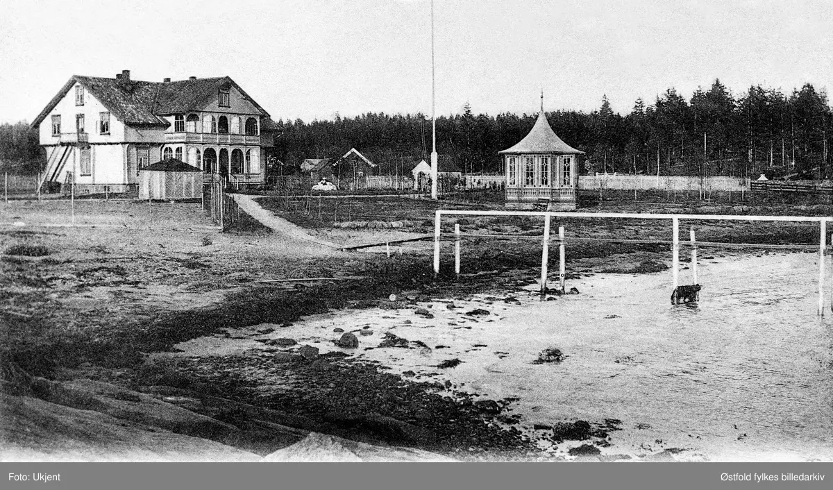 Støtvigs Hotel, Larkollen - Østfold fylkes billedarkiv / DigitaltMuseum